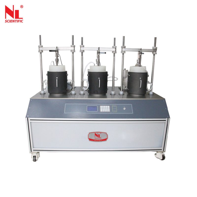 Automatic Triaxial System 50kN (3 Cell Version) - NL SCIENTIFIC ...