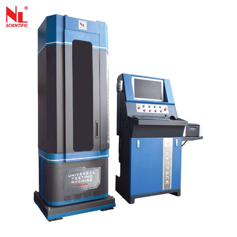 Electro-Hydraulic Servo Control Universal Testing Machine 1000kN - NL ...