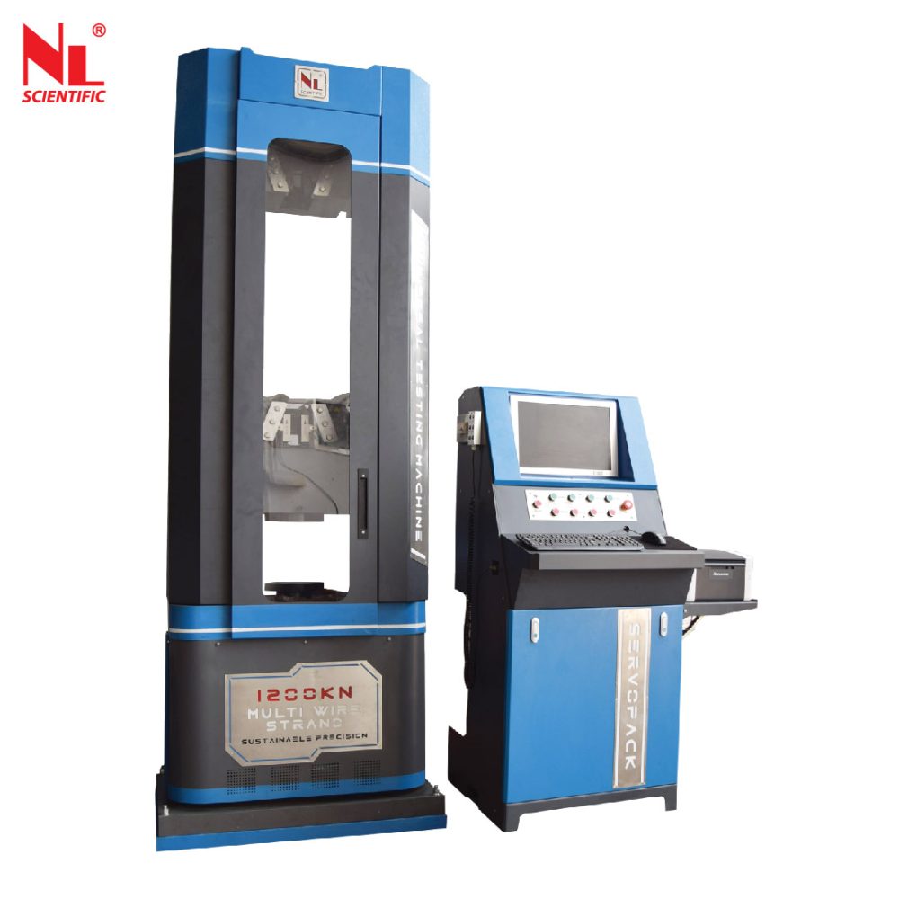 Electro-Hydraulic Servo Control Universal Testing Machine ( Multi Wire ...